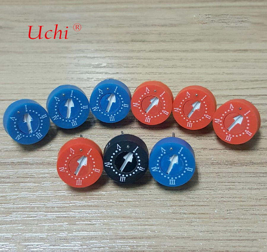 93PR 3핀 세라믹 트리머 전위차계 10kΩ 1W 1/2인치